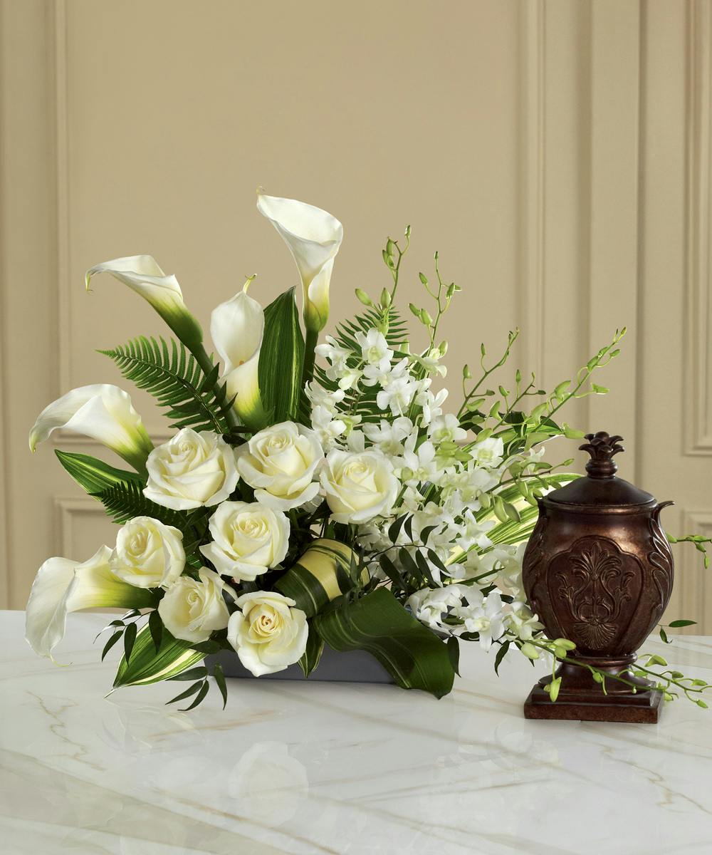 At Peace Urn Arrangement - Ital Florist Toronto