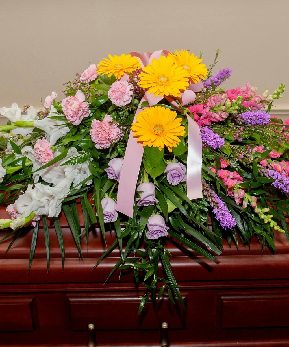 Spring Mix Casket Spray - Ital Florist Toronto ON CA